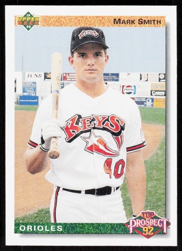 1992 Upper Deck Baseball Card Mark Smith Baltimore Orioles #66 | eBay
