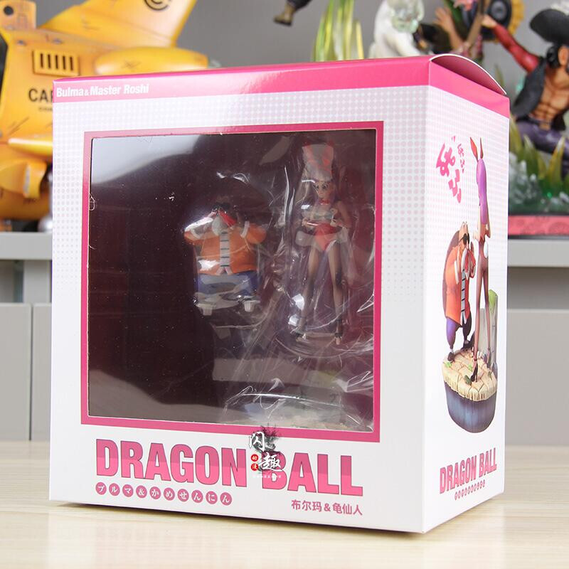 EGG Studio Dragon Ball Bulma WCF PVC Model Master Roshi Statue cast off ...