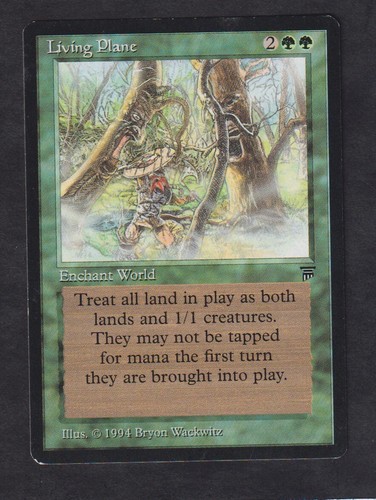 Magic MTG - Living Plane - Legends - FINE - EN | eBay