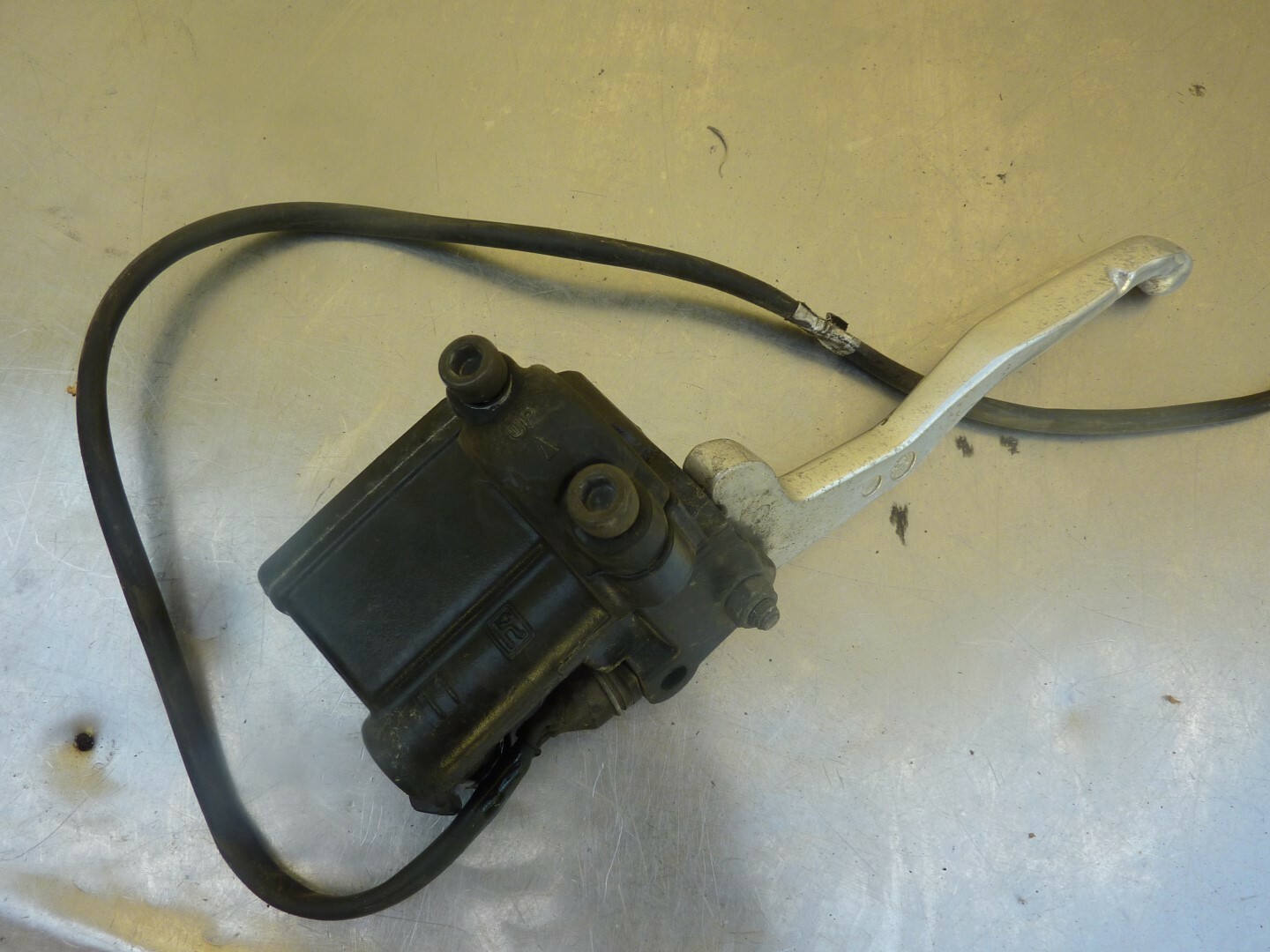 Front brake master cylinder & lever YW50 12 Yamaha Zuma 50F FI 4 stroke ...