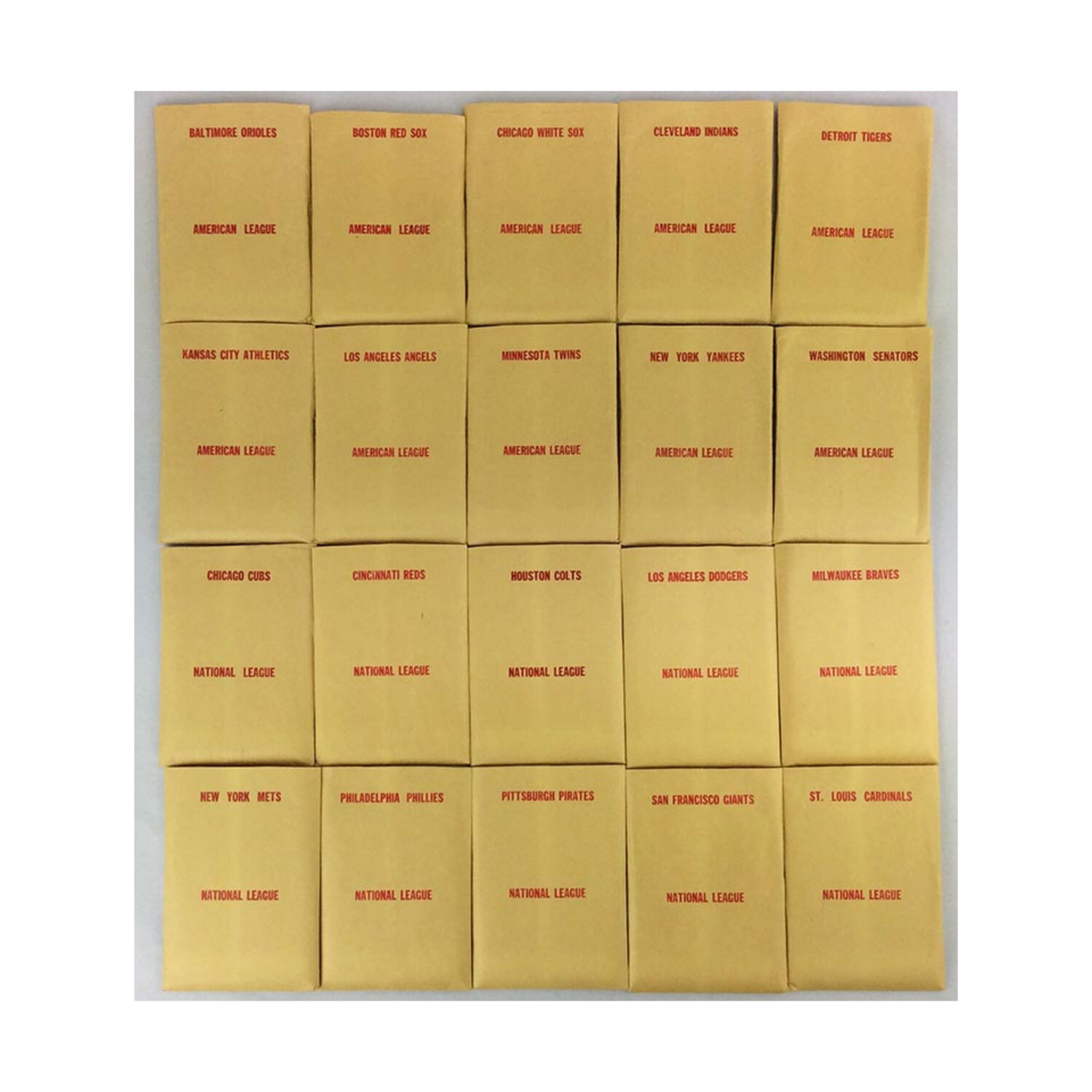 APBA Baseball Cards APBA Baseball 1962 Player Cards - Complete Set (196 ...
