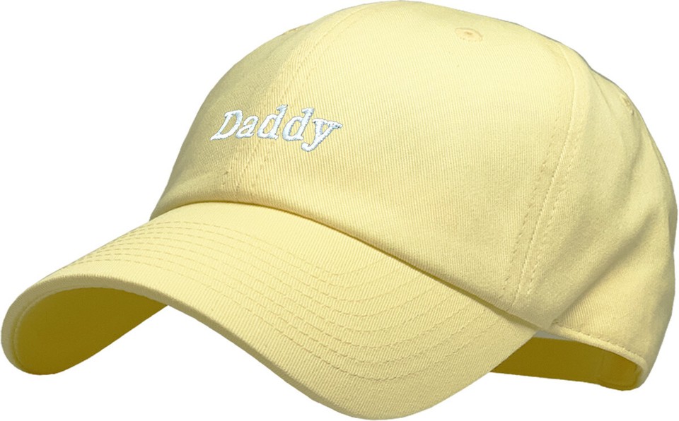 Daddy Embroidery Dad Hat Cotton Adjustable Baseball Cap Unconstructed ...
