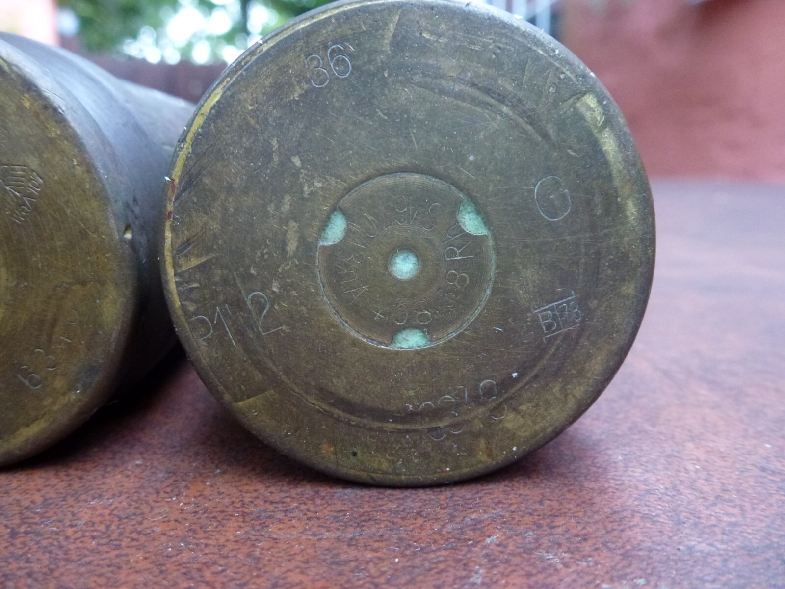 WW2 Trench Art VASES / CANDLE HOLDERS MADE FROM GERMAN SHELLS, RUSSIA ...