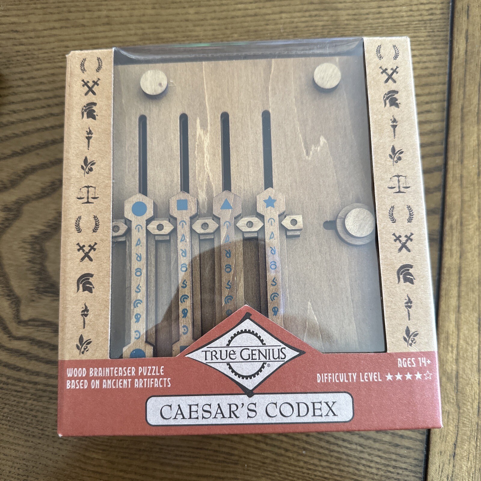 Ceaser’s Codex True Genius Wooden Brainteaser Puzzle Box Never Used | eBay
