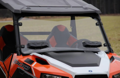 2PIC UTV WINDSHIELD VENTS SELF INSTALL KIT For Polaris RZR Pro XP 2020 ...