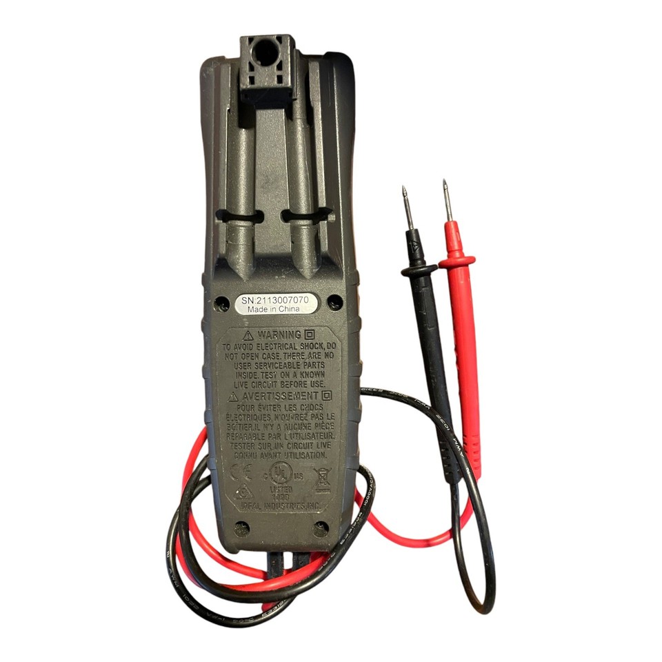 IDEAL VOL-TEST XL Voltage Tester 120V/240V/480V/600V AC/DC 61-547 IP42 ...