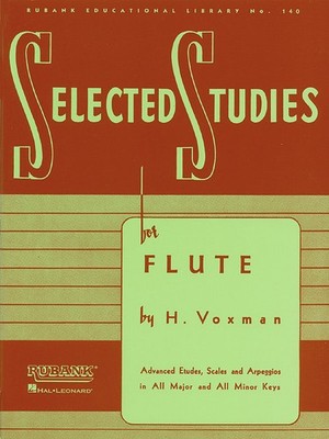 Rubank Selected Studies Flute Etudes Advanced Music Lessons Method No ...