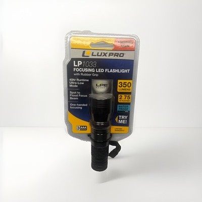 Lux Pro Flashlight LP1033 Waterproof 350 Lumens | eBay