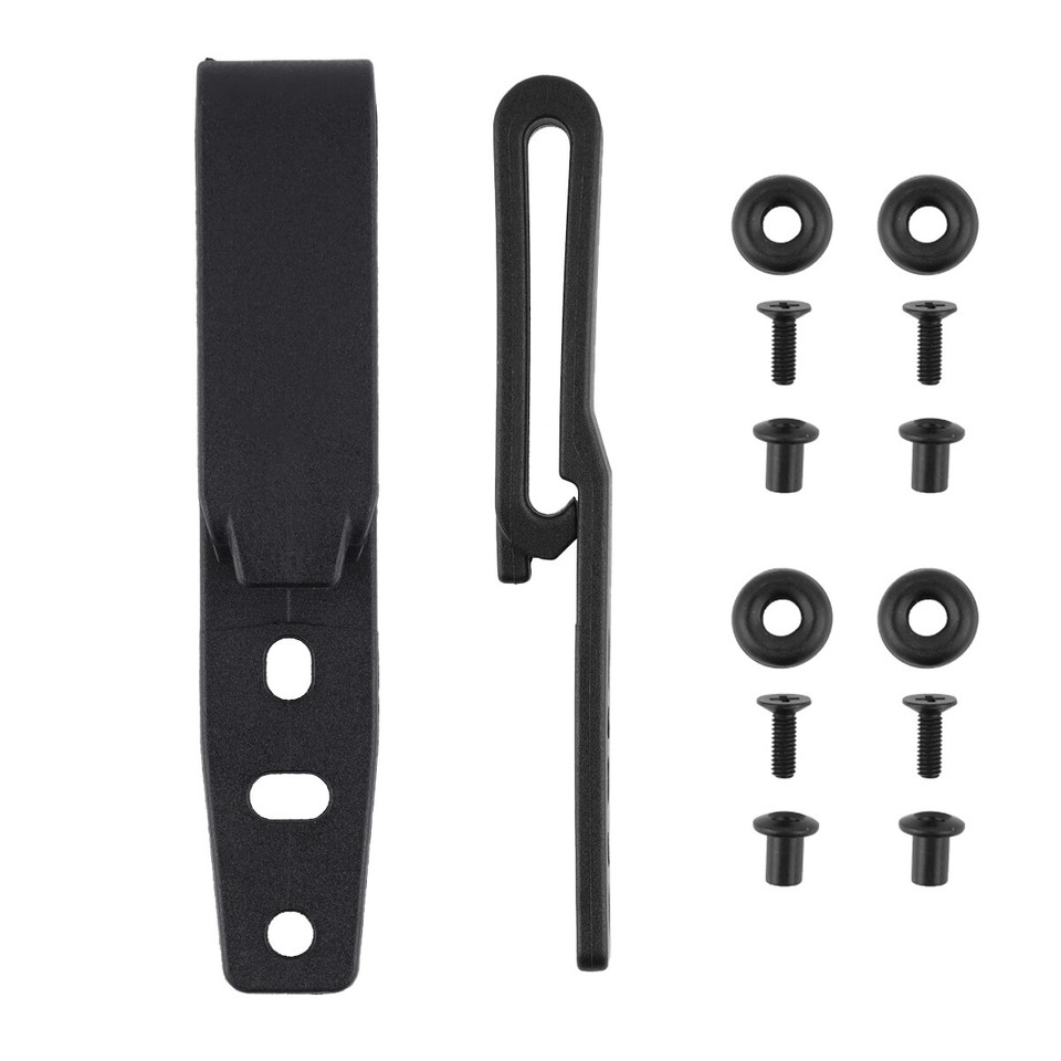New 2Pcs 3-Hole Holster Clip Belt Quick Clips Screw For IWB OWB Kydex ...