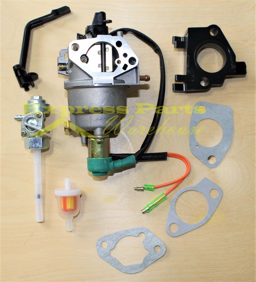 Carburetor Carb And Fuel Valve For Champion CPE 41351 6500 7800 Watt ...