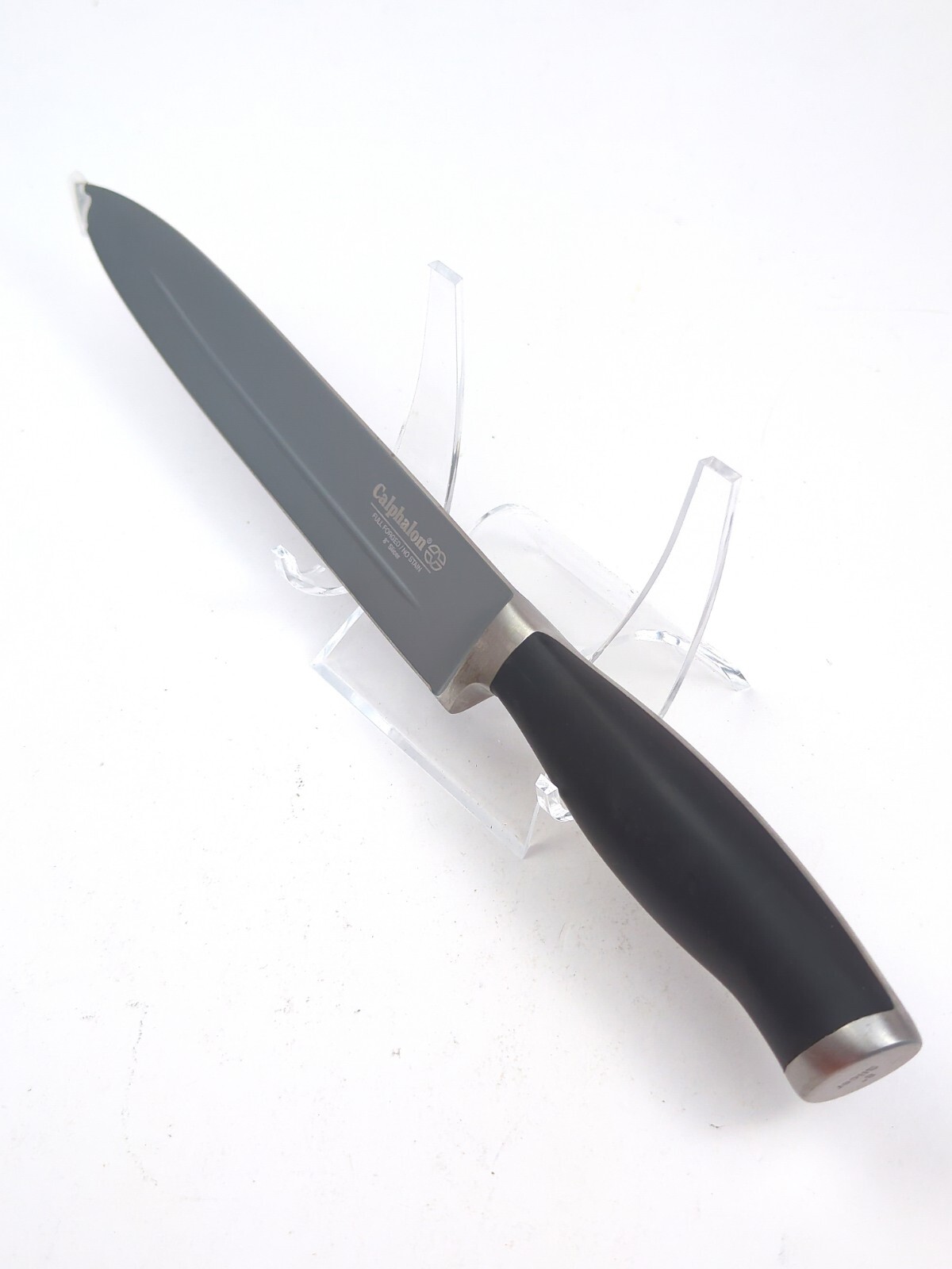 Calphalon CONTEMPORARY 8" SLICER Knife w/ NON-STICK Coating on FORGED ...