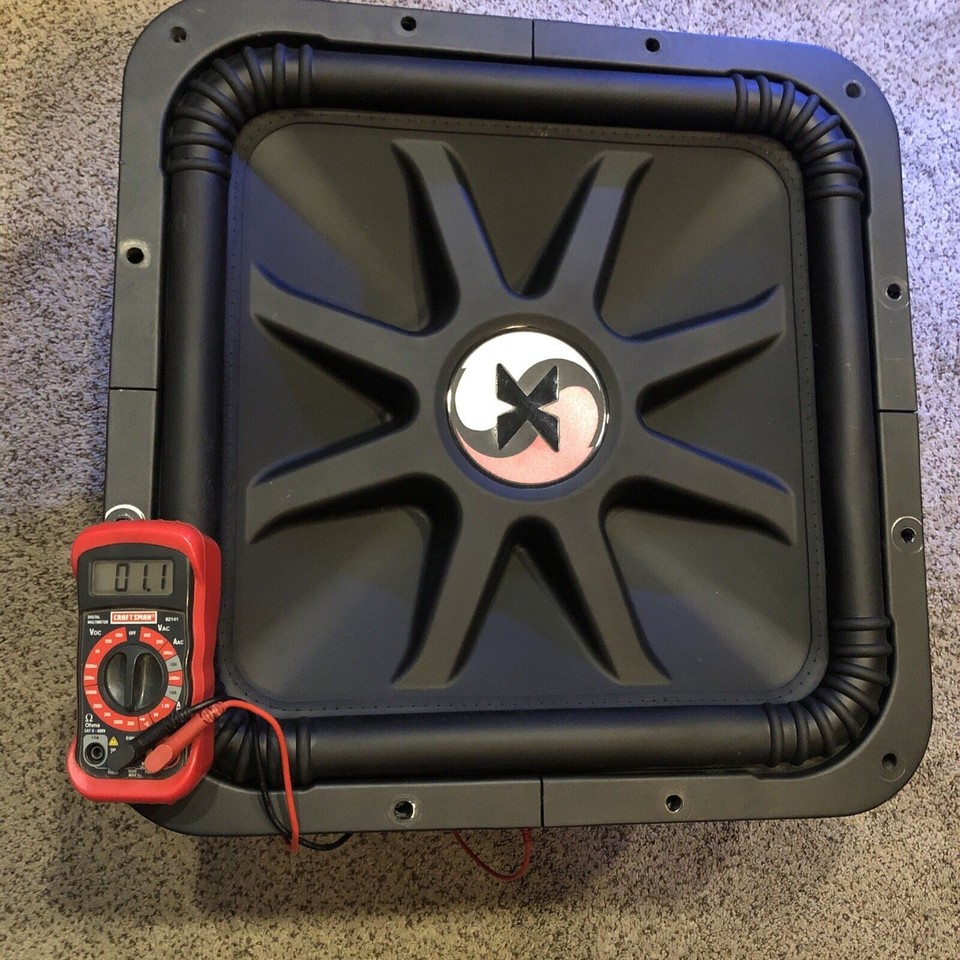 RARE 18” kicker solo x rebuilt by psi | eBay