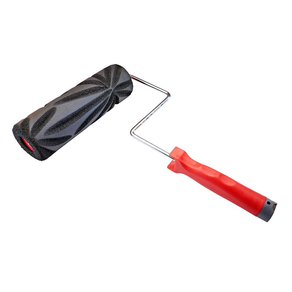 CROWS FOOT Texture Roller Cover Ceiling Wall Paint Drywall Pattern Hand ...