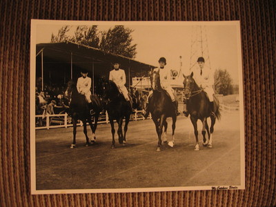 "Hot Shot Kid" & Terry Rudd up 1961 U.S. Equestrian Team Original Horse ...