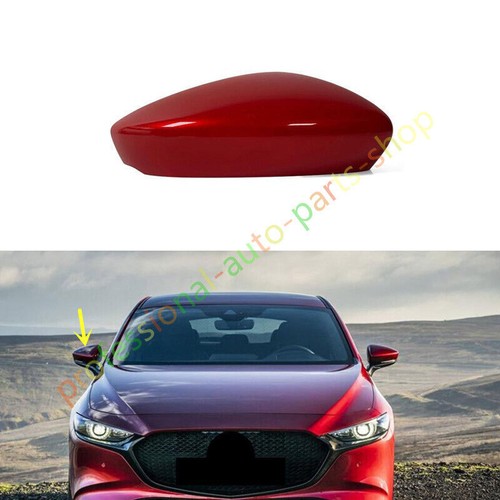 Red Right Side Rearview Mirror Outer Shell Replace For Mazda 3 2020 ...