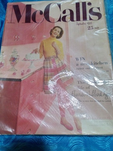 1955 SEPTEMBER MCCALL'S MAGAZINE Ads Home Fashion Beauty Food Eleanor ...