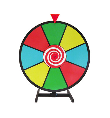 Prize Wheel 12 inch Spinning Dry Erase Color Face Desktop Spinner | eBay