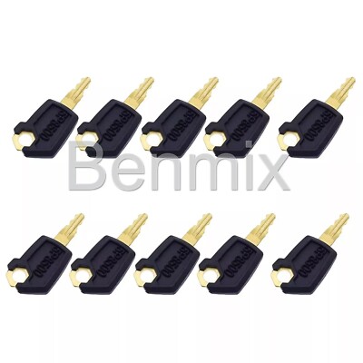 10X Ignition Keys 5P8500 5P-8500 For Cat Heavy Equipment Loaders ...