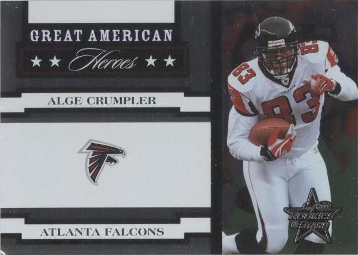 2005 Leaf Rookies & Stars - Great American Heroes Alge Crumpler #GAH-2 ...