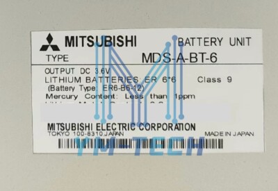 1PCS New in box MITSUBISHI MDS-A-BT-6 MDS A BT 6 power battery Fast ...