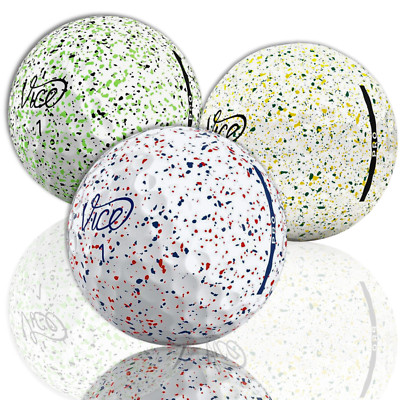 24 Golf Balls- Vice Pro / Plus Drip Multi-Color Mix AAAA | eBay