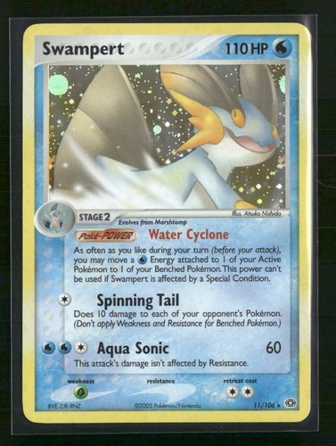 Swampert Emerald #11/106 | eBay