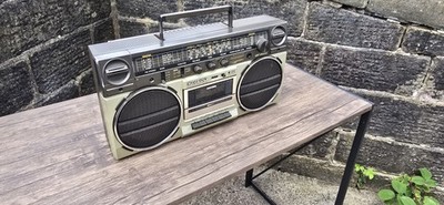 oldschool SHARP GF-6565E BOOMBOX (1982) Ghetto blaster | eBay UK