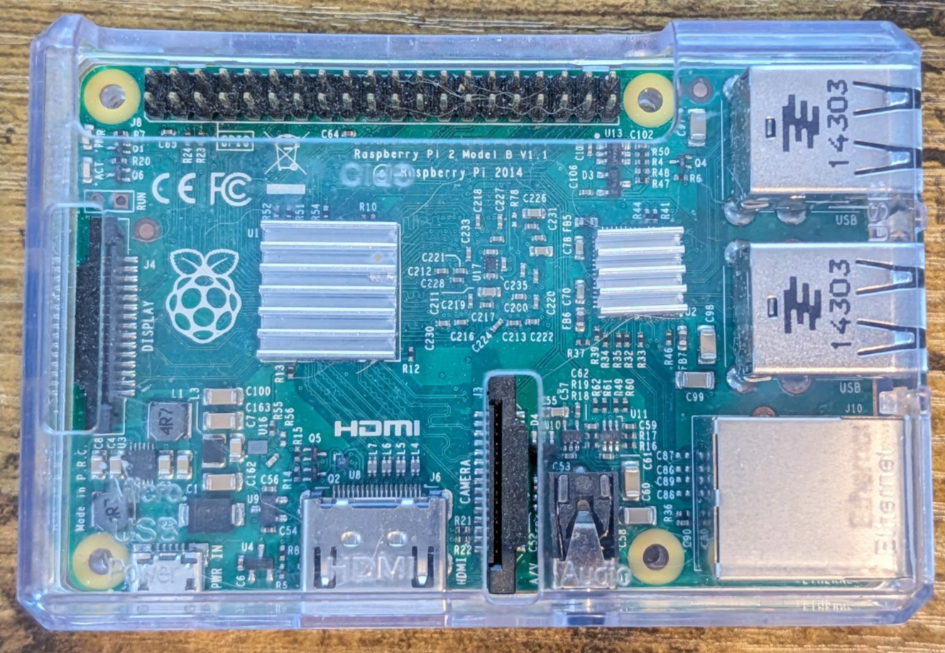 Raspberry Pi 2 Model B v1.1 SBC with Case and Heatsinks | eBay