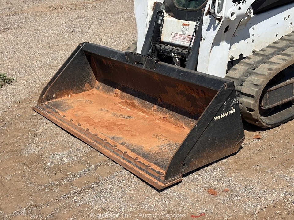 2021 Bobcat T770 Skid Steer Track Loader A/C Cab Crawler Aux Hyd Diesel ...