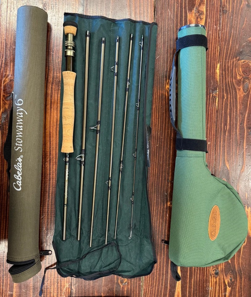 Cabela's Stowaway 6 Fly Rod 9ft 10wt | eBay