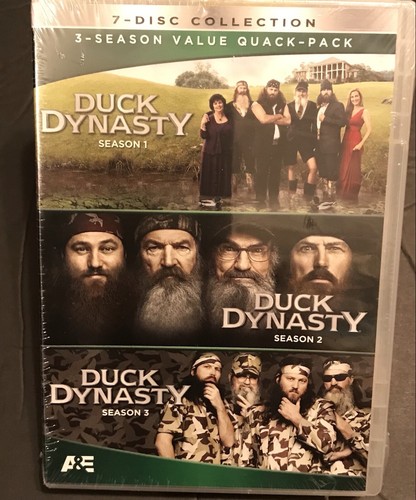 7-Disc Set DVD Duck Dynasty COMPLETE 3-Season Value Quack-Pack Seasons ...