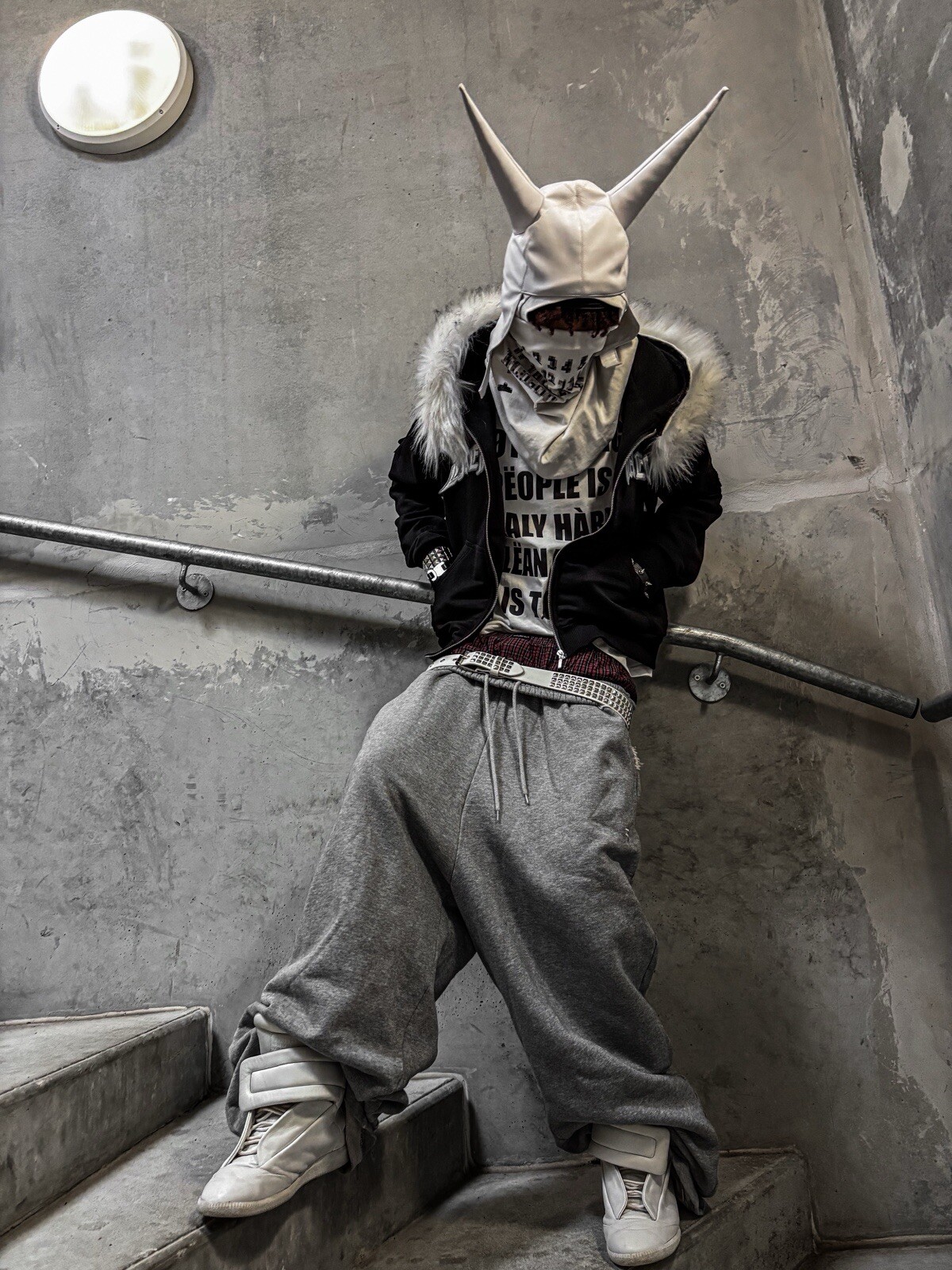 Opium Playboi Carti White Devil Horns Dunce Cap Hat (Ecco2k style) | eBay