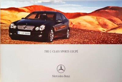 Mercedes Benz C-class Sports Coupe CLC Brochure 2005 | eBay