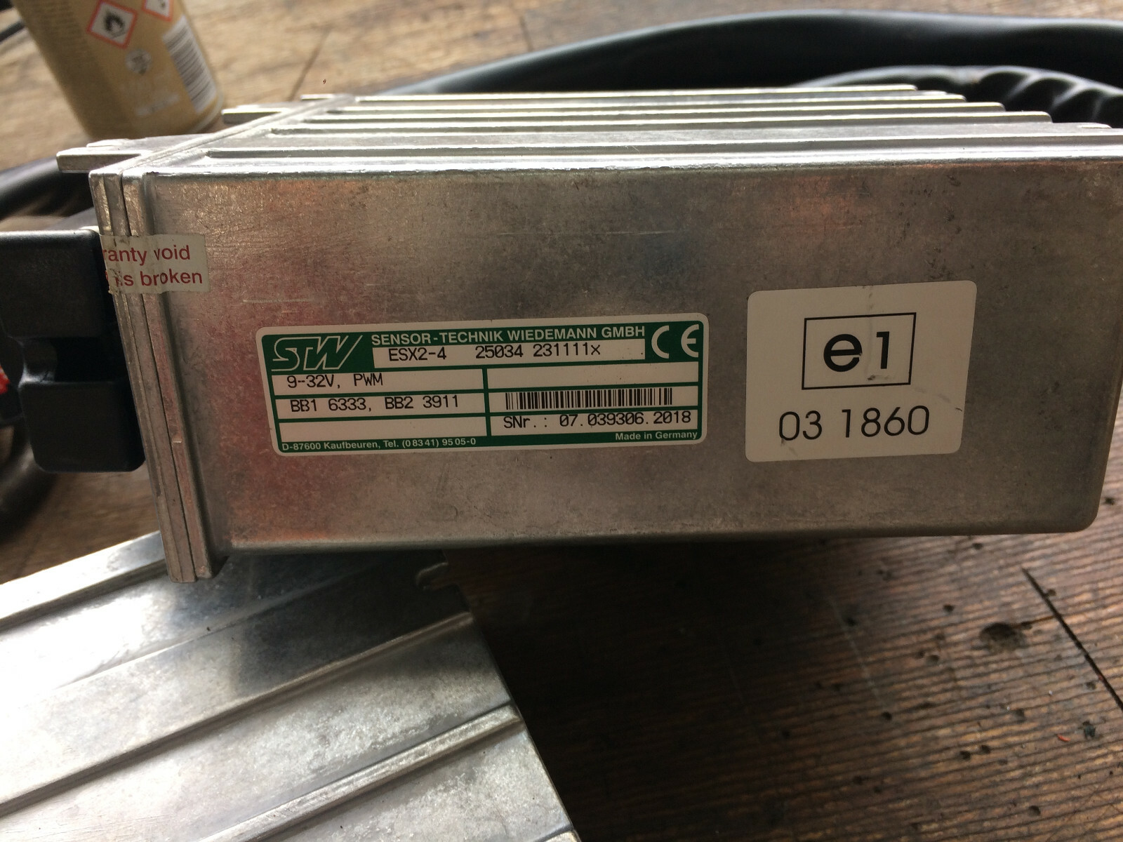 STW Sensor Technik Wiedemann ESX2-4 Hydraulic Controller PLC | eBay