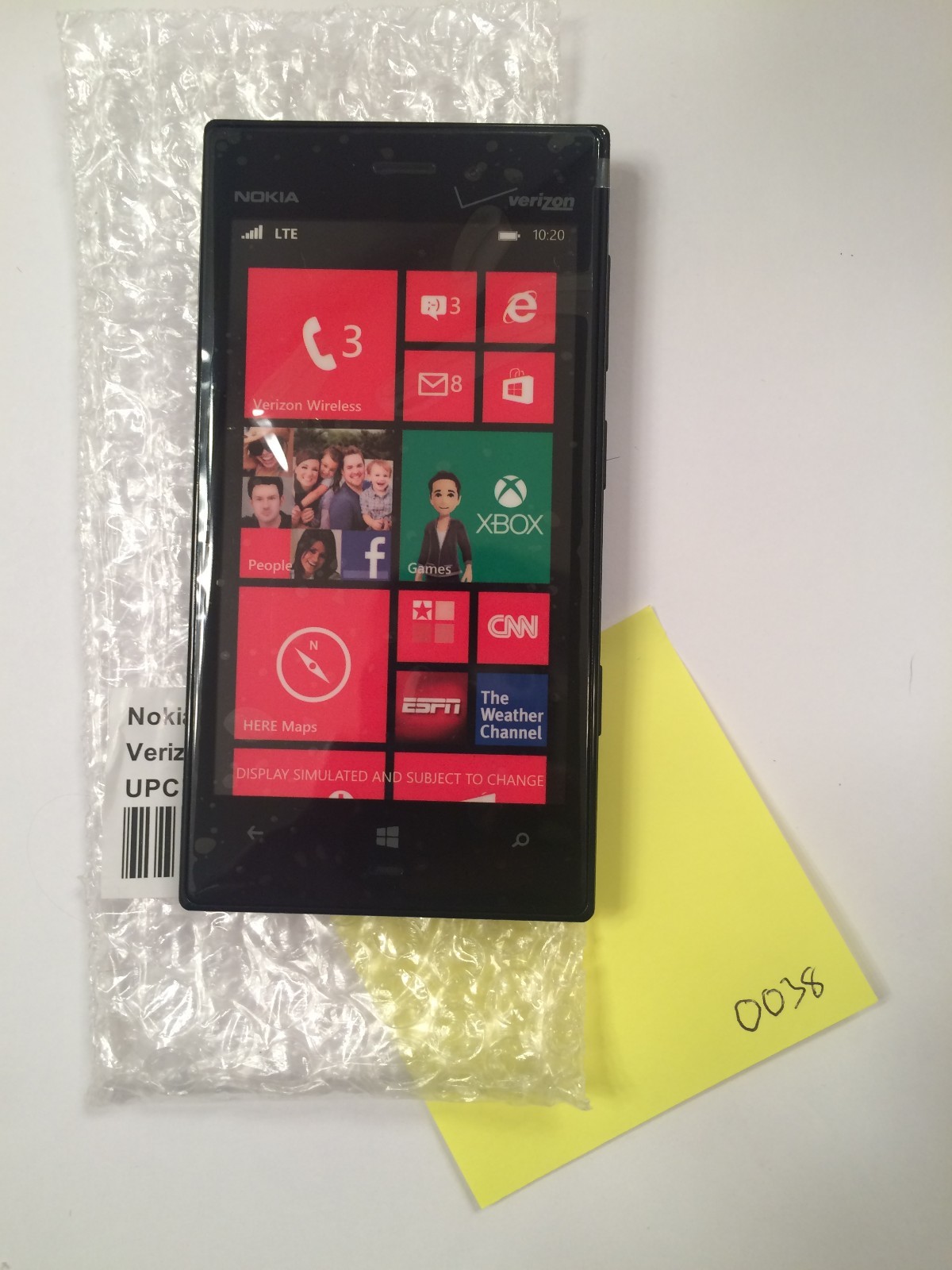 Nokia Lumia 928 Black Dummy Display Sample Model Fake Phone Mock Up Toy ...