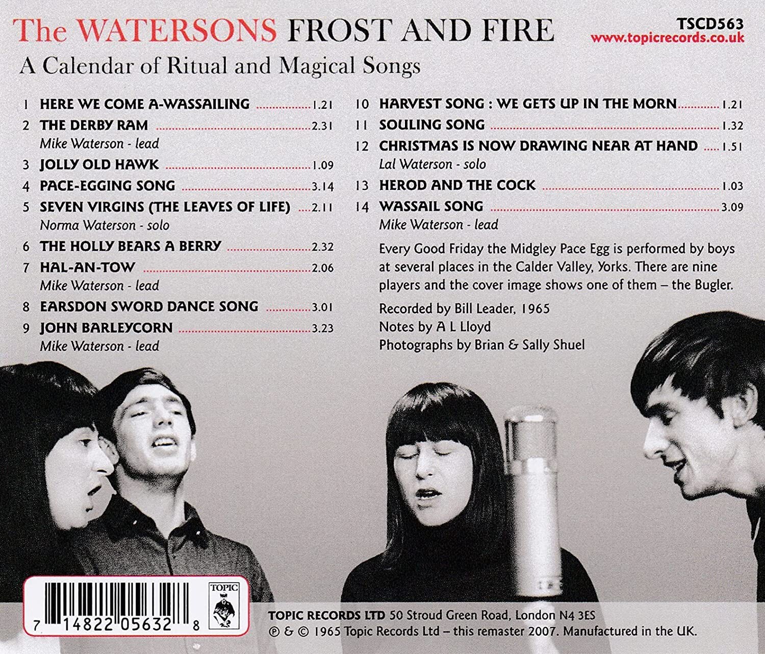 Frost & Fire by Watersons (CD, 2007) for sale online | eBay