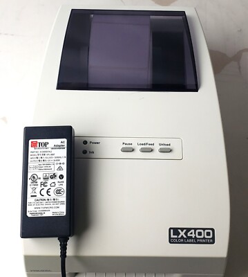 Primera LX400 Color Label Printer w 1x Roll and AC Adapter | eBay