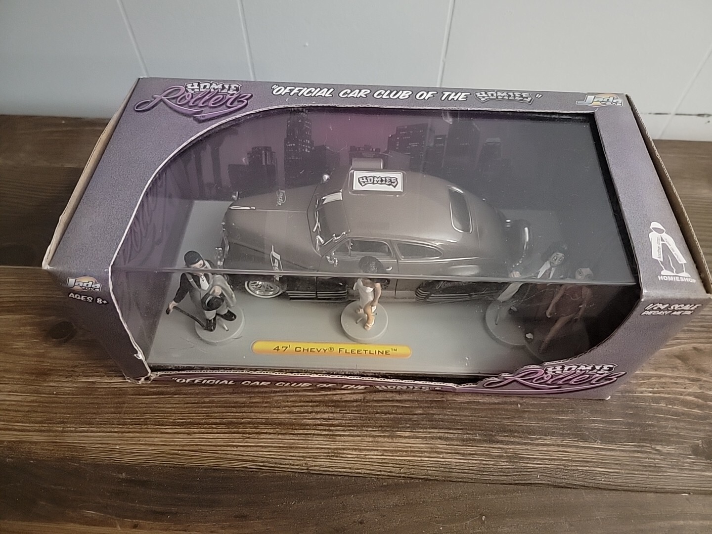 Jada Toys Homie Rollerz 57 Chevy Bel Air Homies 1/24 Car with Figure ...