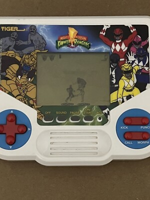 Tiger Electronics 2020 Mighty Morphin Power Rangers Handheld Retro ...
