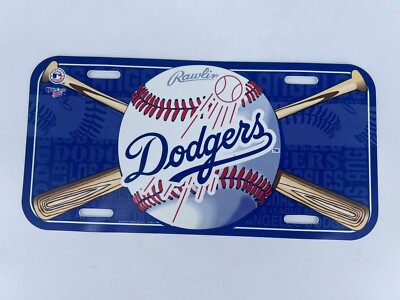 LOS ANGELES DODGERS MBL PLASTIC LICENSE PLATE, Win Craft Sports NEW ...