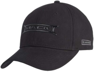 Mack Trucks Liquid Black Mack Hat Bridge Cap w/Side Anthem Badge | eBay