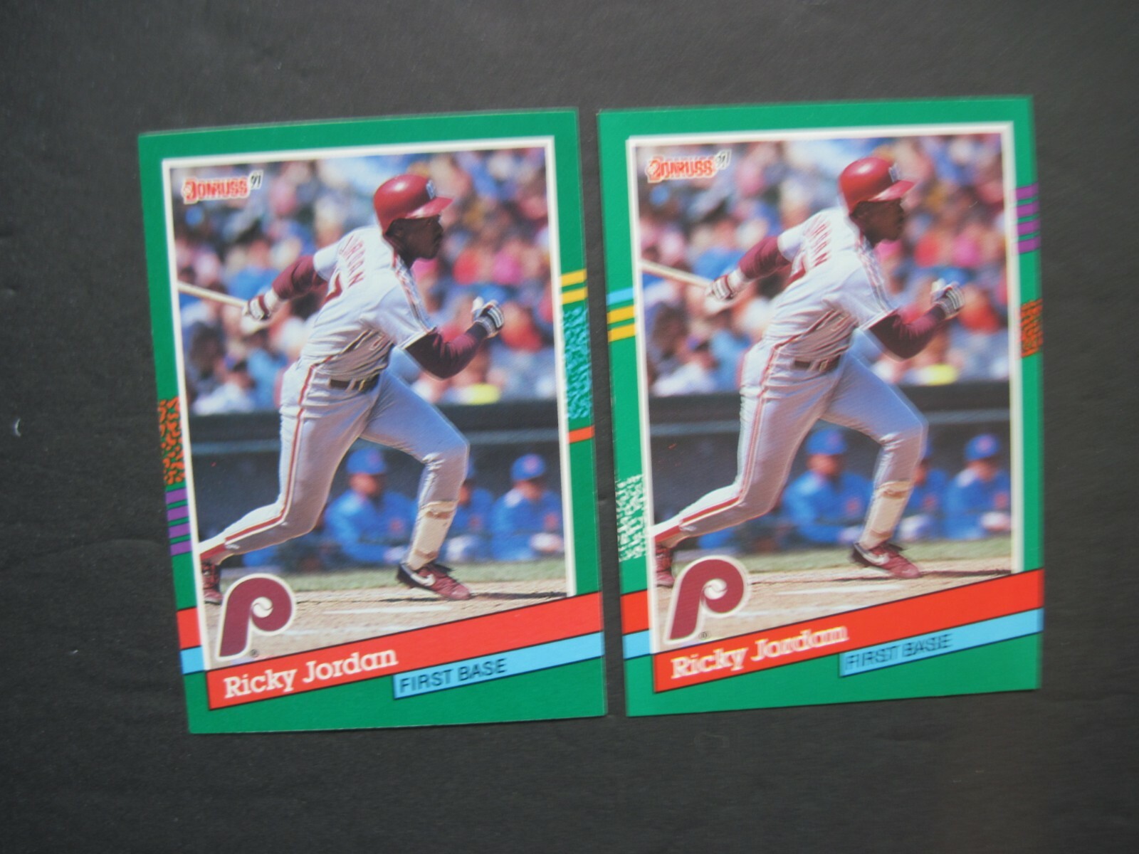 PHILLIES ERROR CARDS Border & Text Variations Your pick Singles 1988-91 ...