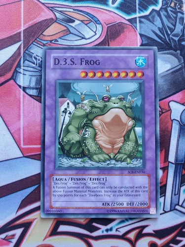 D.3.S. Frog Common SOI-EN036 Yugioh | eBay