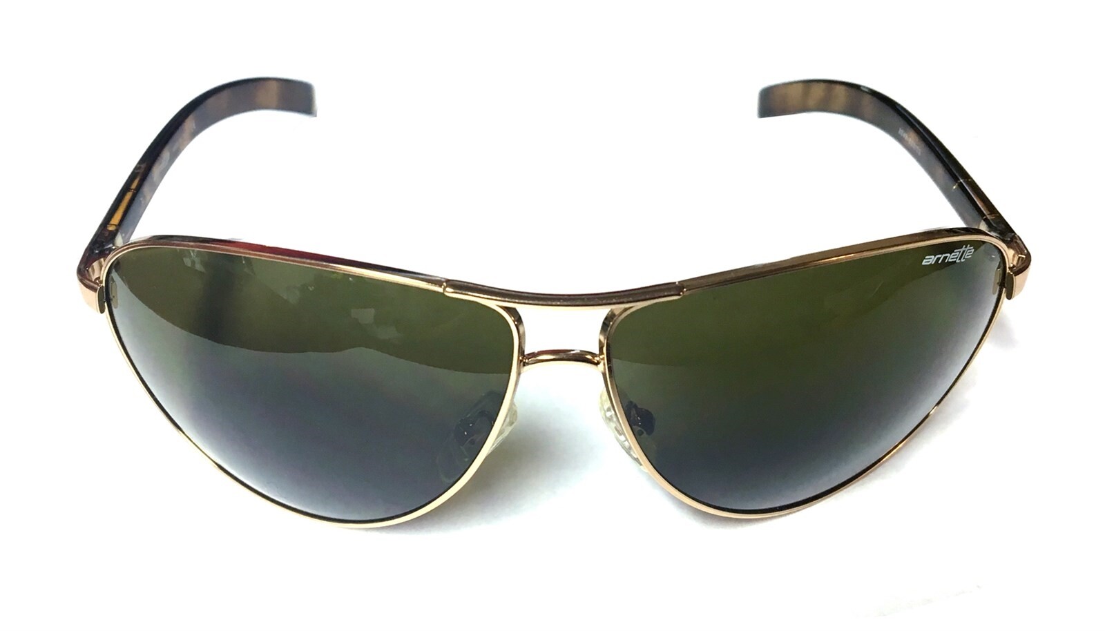 Arnette Lockdown 3049-503/73 Sunglasses Gold-Rimmed Brown Lens w ...