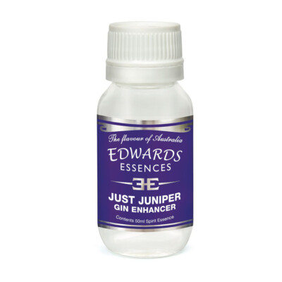 Edwards Spirit Essences Just Juniper Gin Enhancer 50ml Home Brew ...