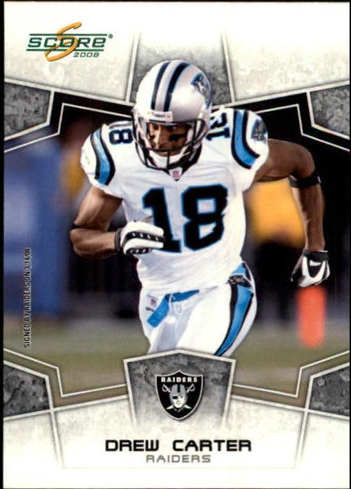 2008 Score - Drew Carter #227 Glossy for sale online | eBay