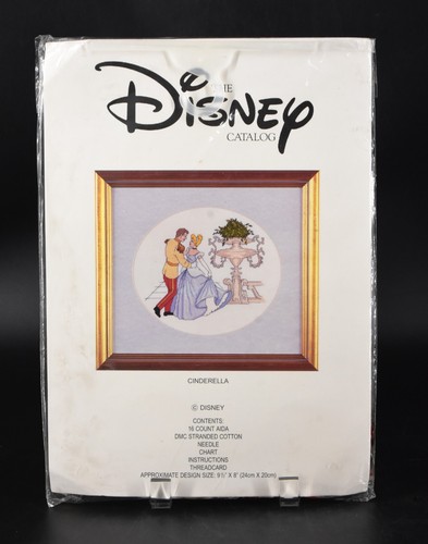 NEW Disney Catalog Cinderella Counted Cross Stitch Kit Cinderella ...