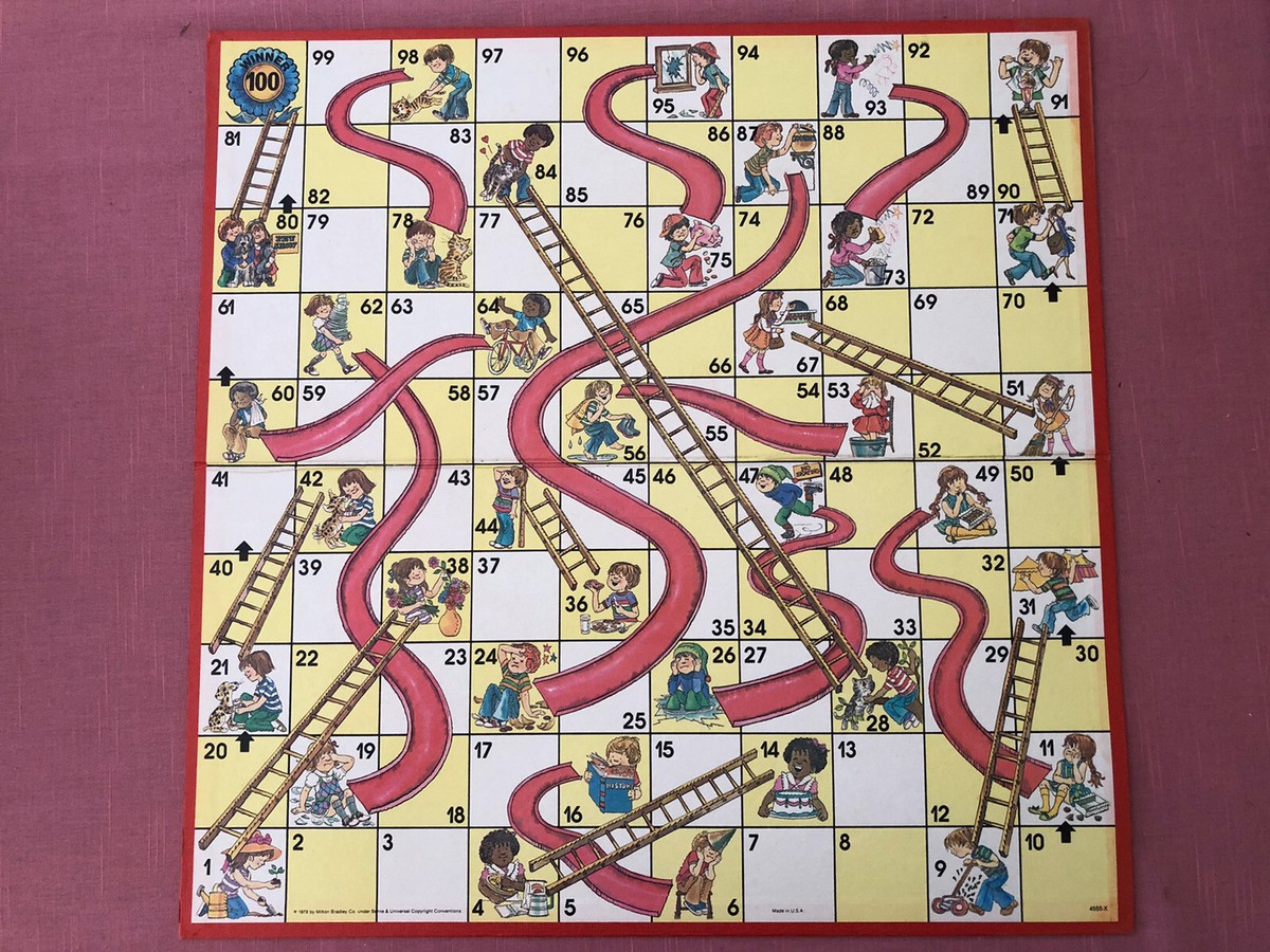 Original Chutes And Ladders.