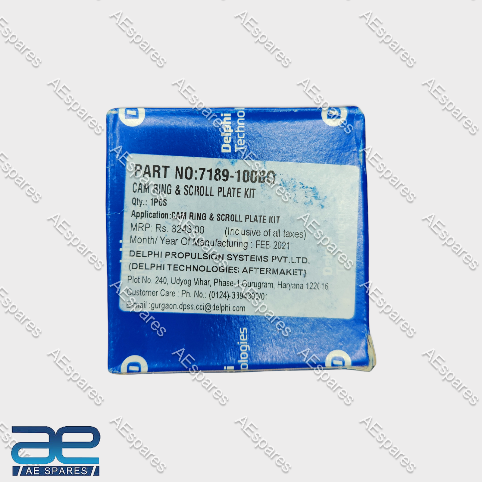 Delphi 7189-100BQ Camring & Scroll Plate For Perkins Diesel Pump GEc | eBay