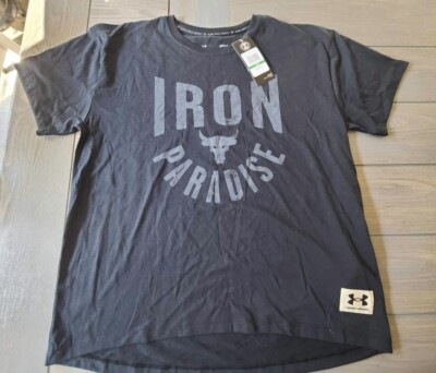 Ladies Under Armour Project Rock, Blood, Sweat, Respect, Shirt, Size ...